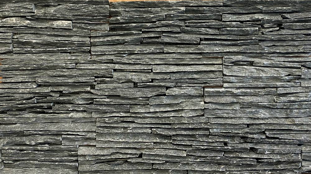 Grey Standard Rockface 6 x 24 Stack Stone Panel – Nevada Hardscape Supply